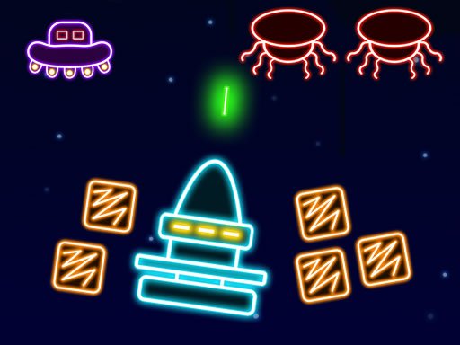 Neon Invaders - Spaceinvaders.online 🕹️